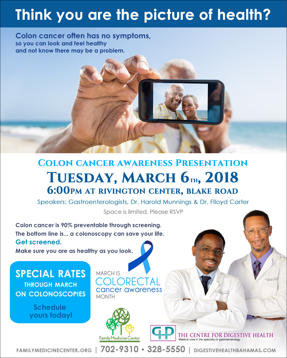 Colon Cancer Awareness Presentation – Centre for Digestive Health | Dr ...