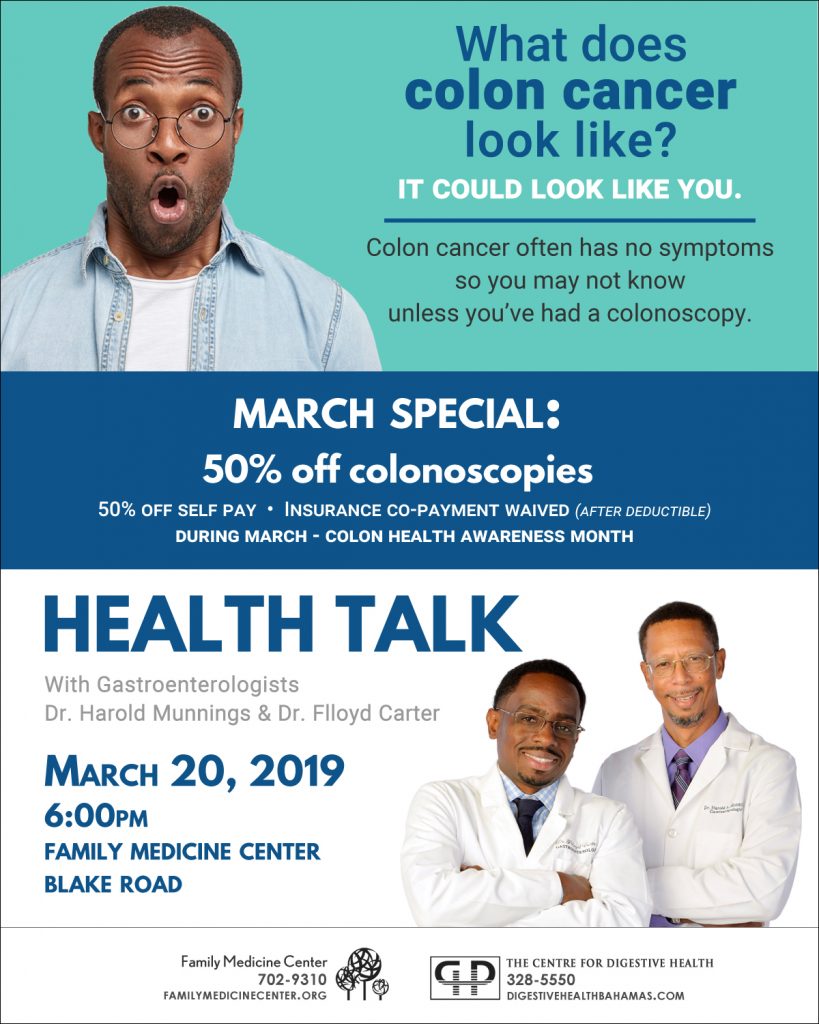 March is Colon Cancer Awareness Month – Centre for Digestive Health ...